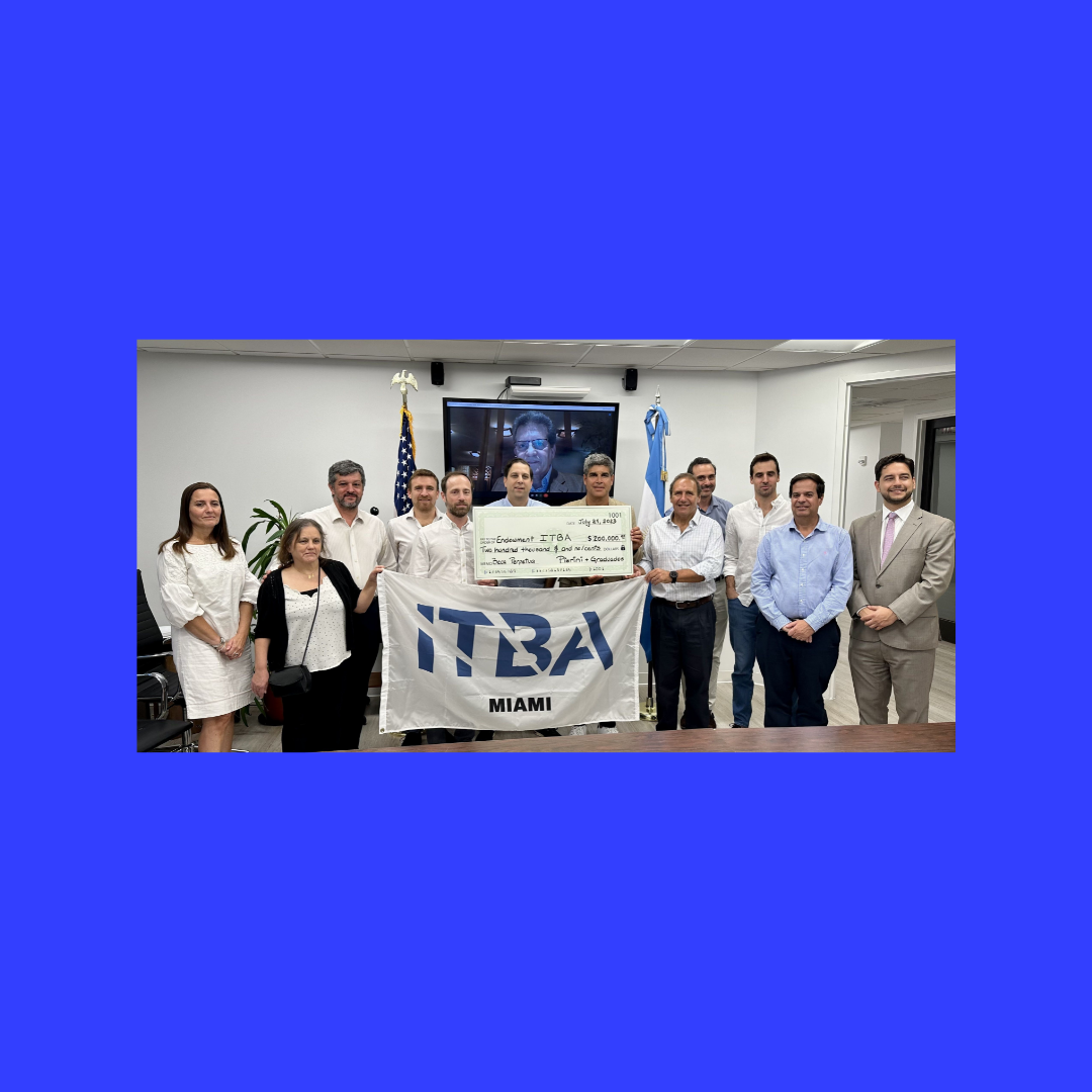 Nueva donación al Fondo Patrimonial del ITBA - ITBA